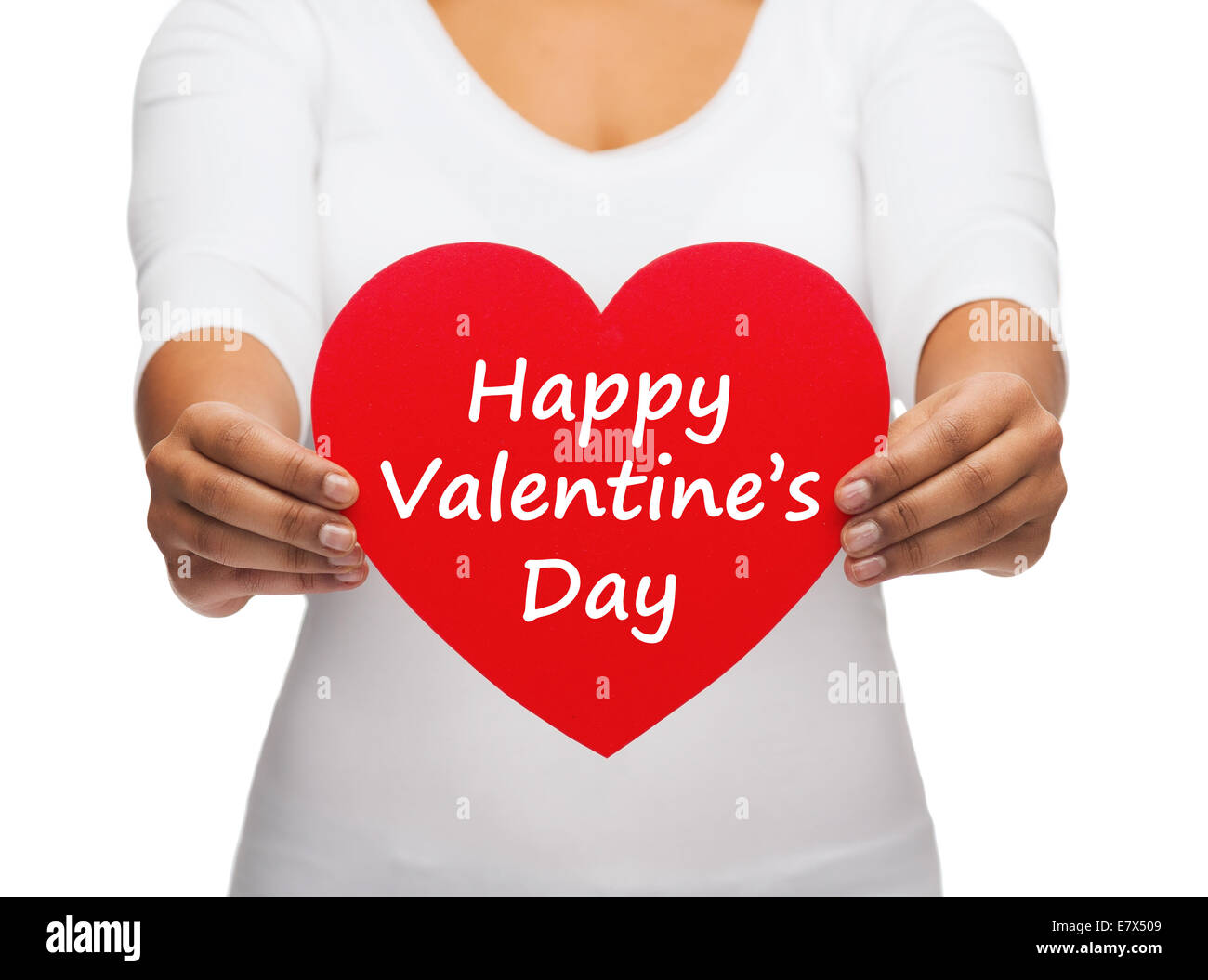 heart with happy valentines day message Stock Photo - Alamy