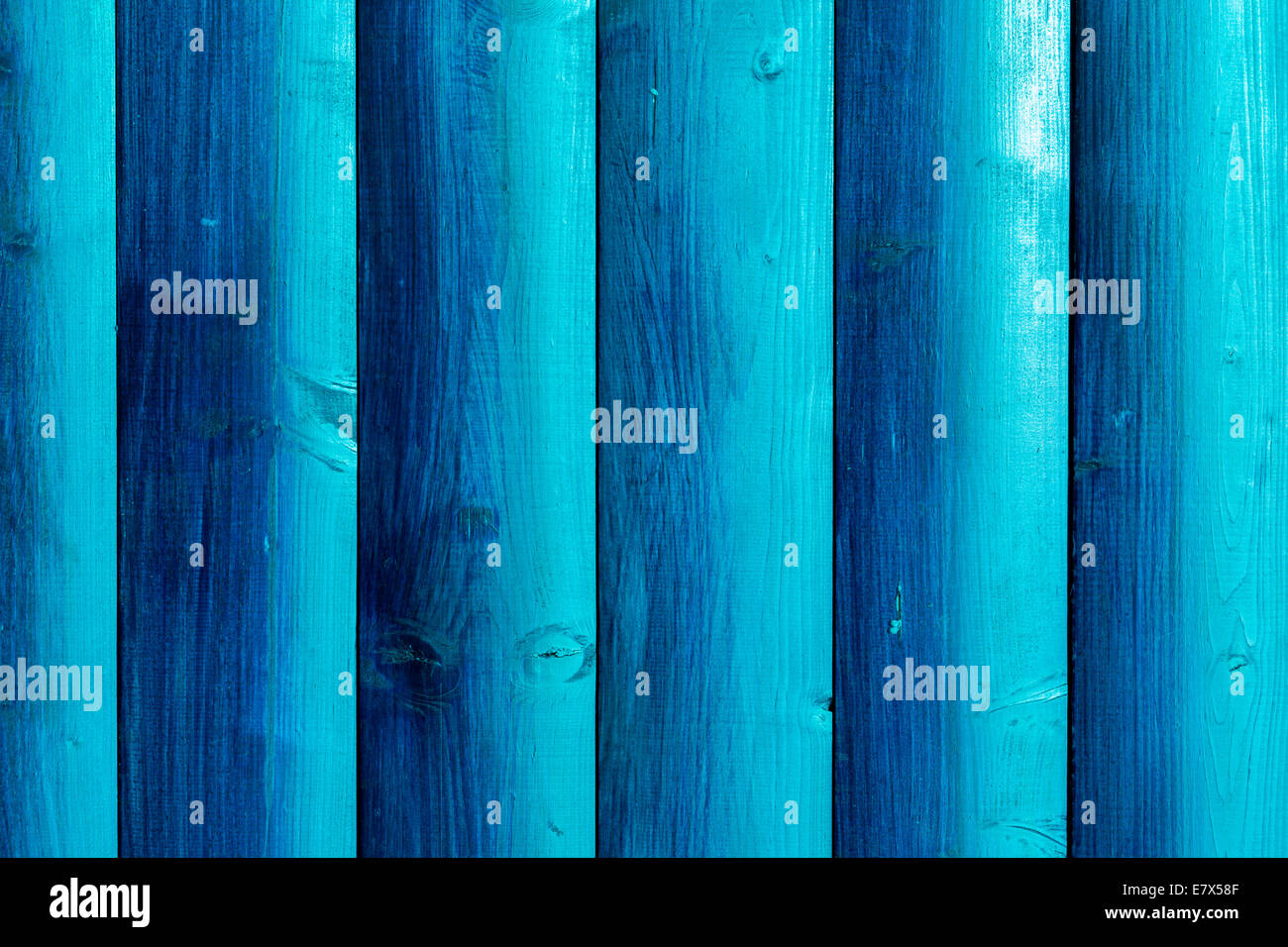 The blue wood texture with natural patterns Stock Photo - Alamy