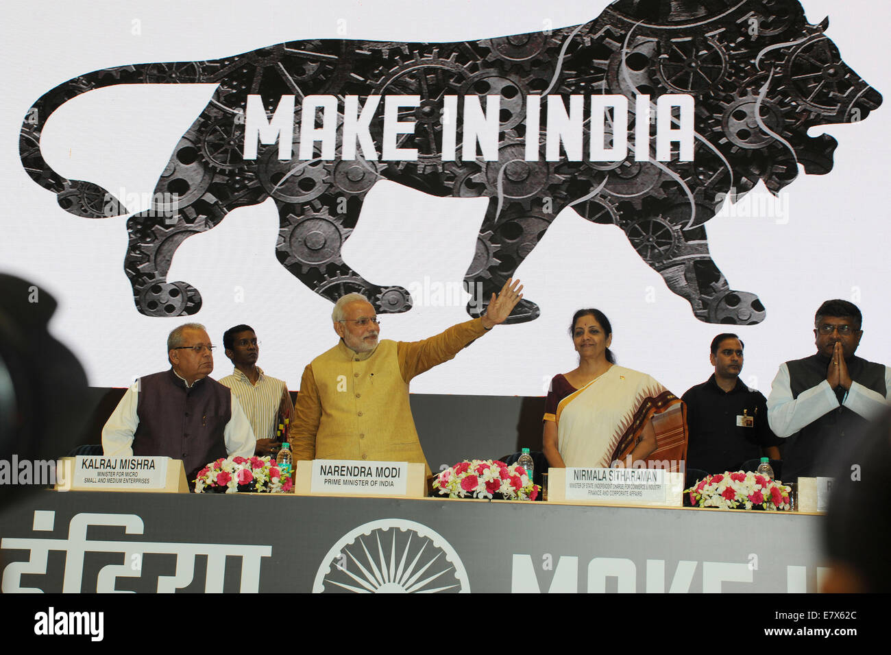 New Delhi, India. 25th Sep, 2014. Indian Prime Minister Narendra Modi ...