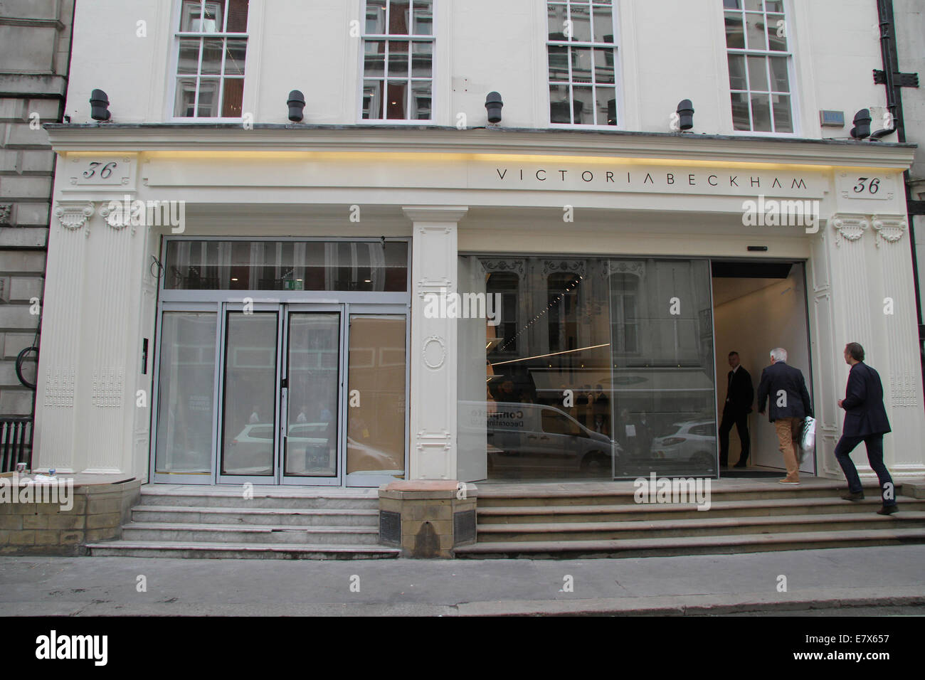 London, UK. 25th September, 2014. Victoria Beckham's Dover Street ...