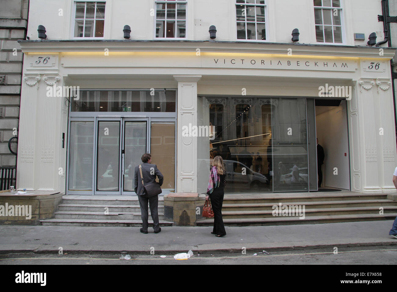 London, UK. 25th September, 2014. Victoria Beckham's Dover Street ...