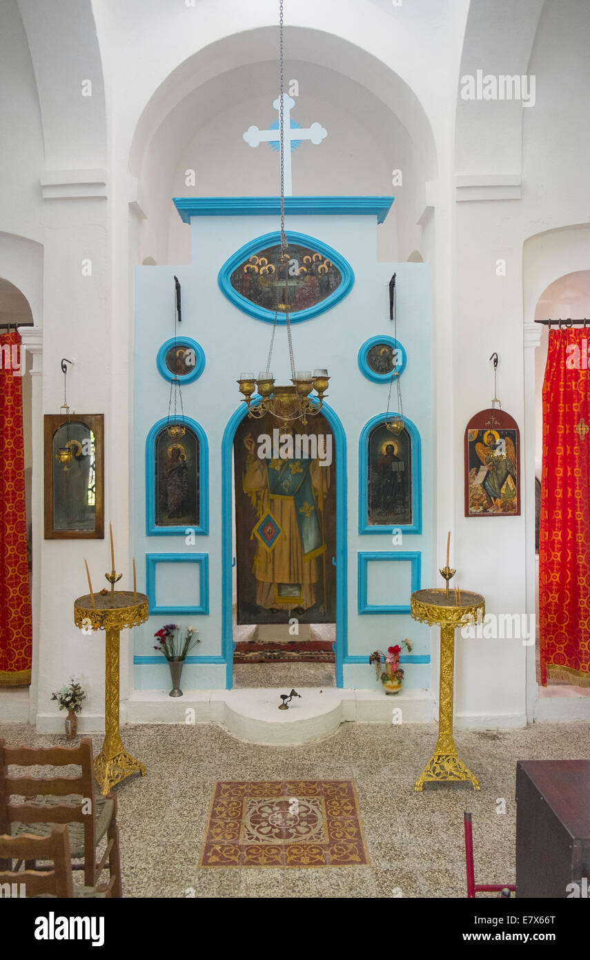 Greek orthodox icon detail hi-res stock photography and images - Alamy
