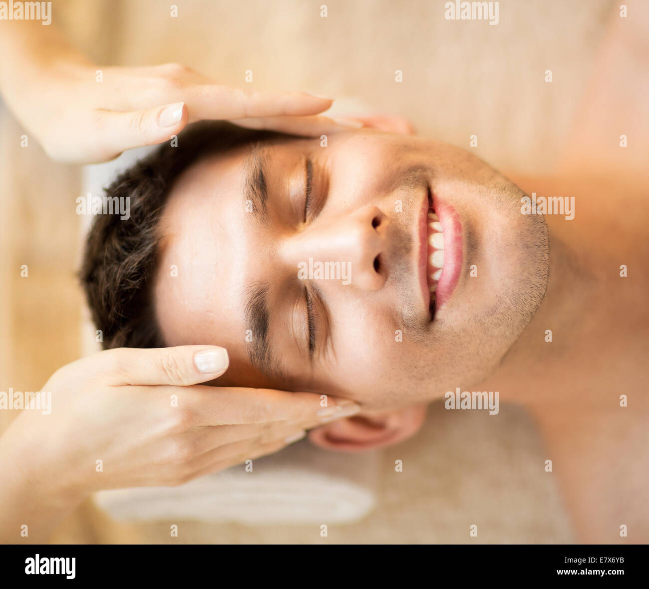 man in spa Stock Photo - Alamy
