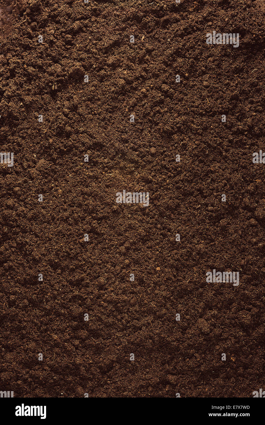 background brown compost Stock Photo - Alamy