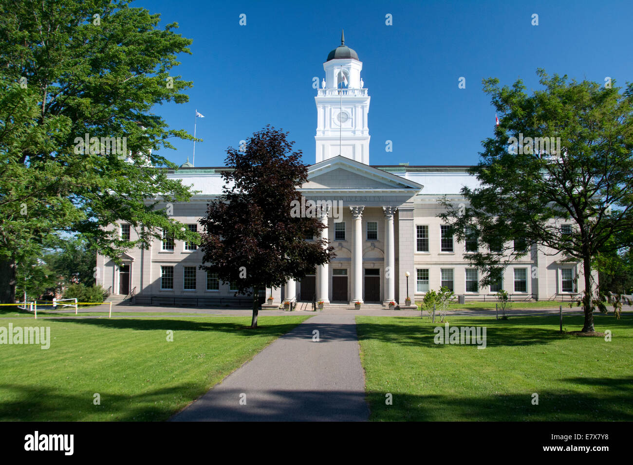 A view of University Hall at Acadia University Stock Photo - Alamy