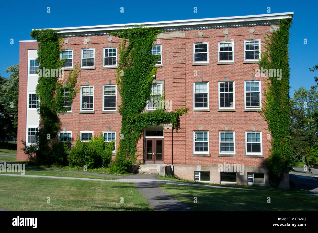 A view of Rhodes Hall at Acadia University Stock Photo - Alamy