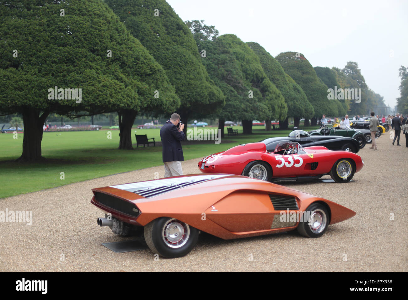 LONDON, ENGLAND - SEPTEMBER 06: A one off 1970 Lancia Stratos Zero ...