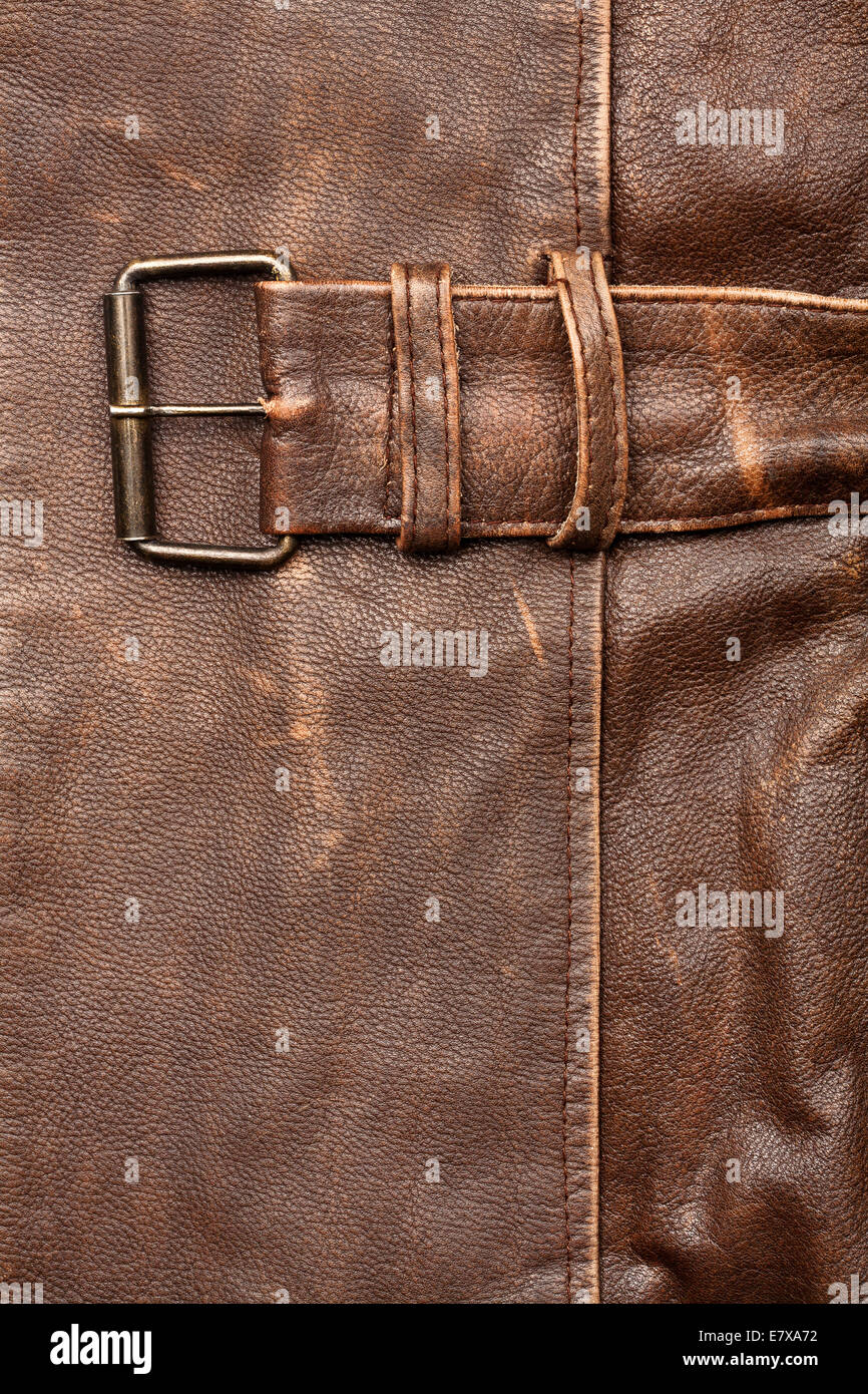 Closeup leather texture belt buckle hi-res stock photography and images ...