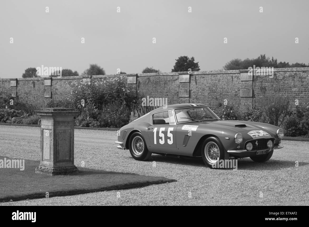 Ferrari 250 Black and White Stock Photos & Images - Alamy