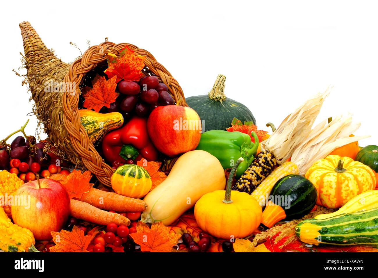 Horn plenty harvest vegetables cornucopia hi-res stock photography and ...
