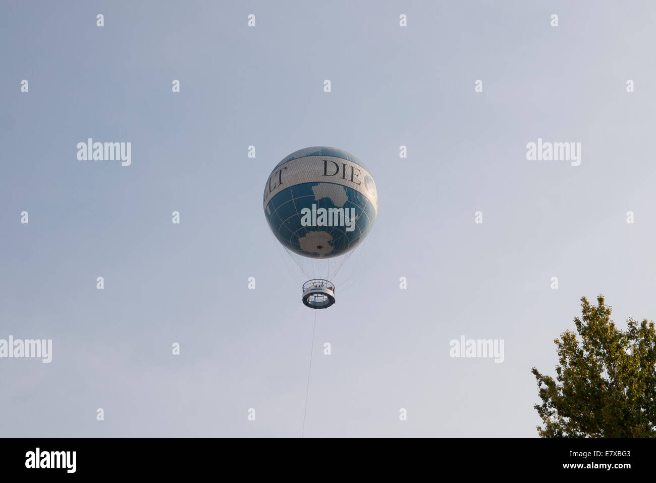 Balloon Newspaper "Die Welt" Berlin Germany Stock Photo - Alamy
