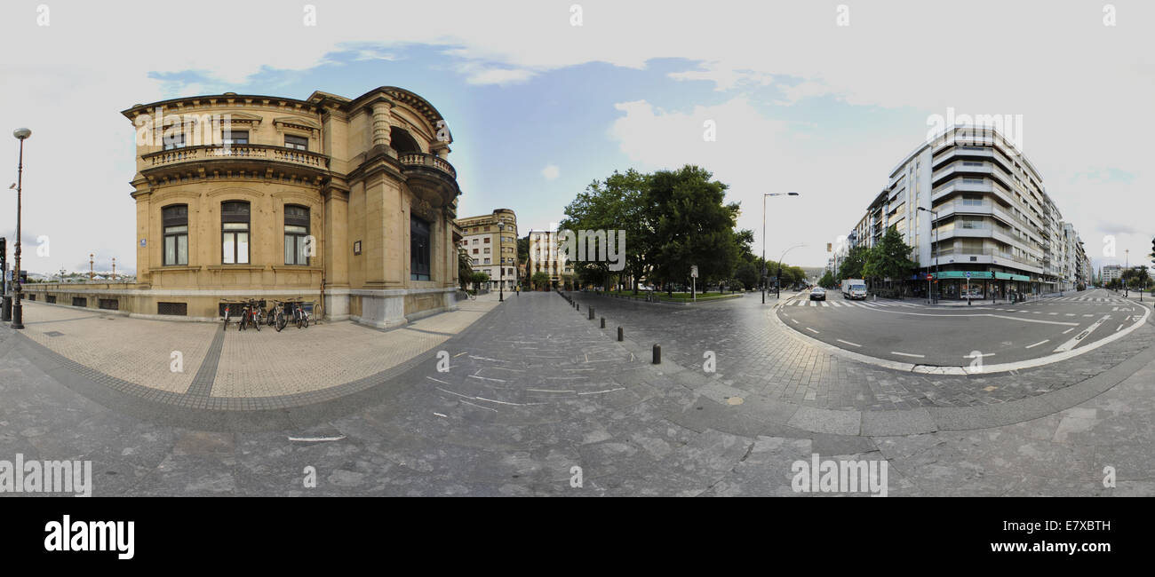 City street 360 hi-res stock photography and images - Alamy