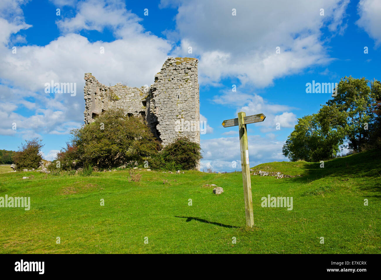 Arnside pele tower, South Lakeland, Cumbria, England UK Stock Photo - Alamy