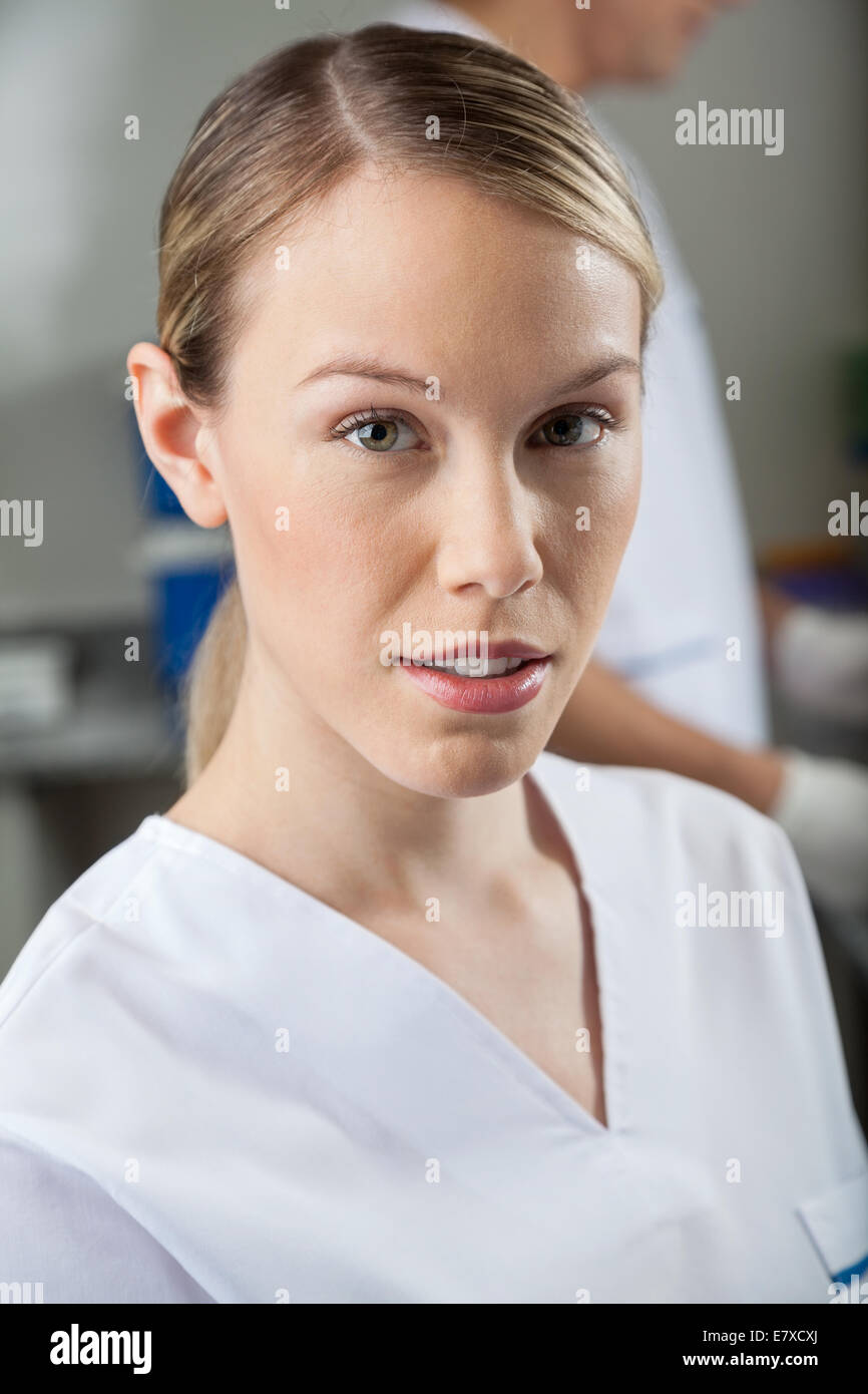 Female Technician In Laboratory Stock Photo - Alamy Female Technician In Laboratory Stock Photo - Alamy