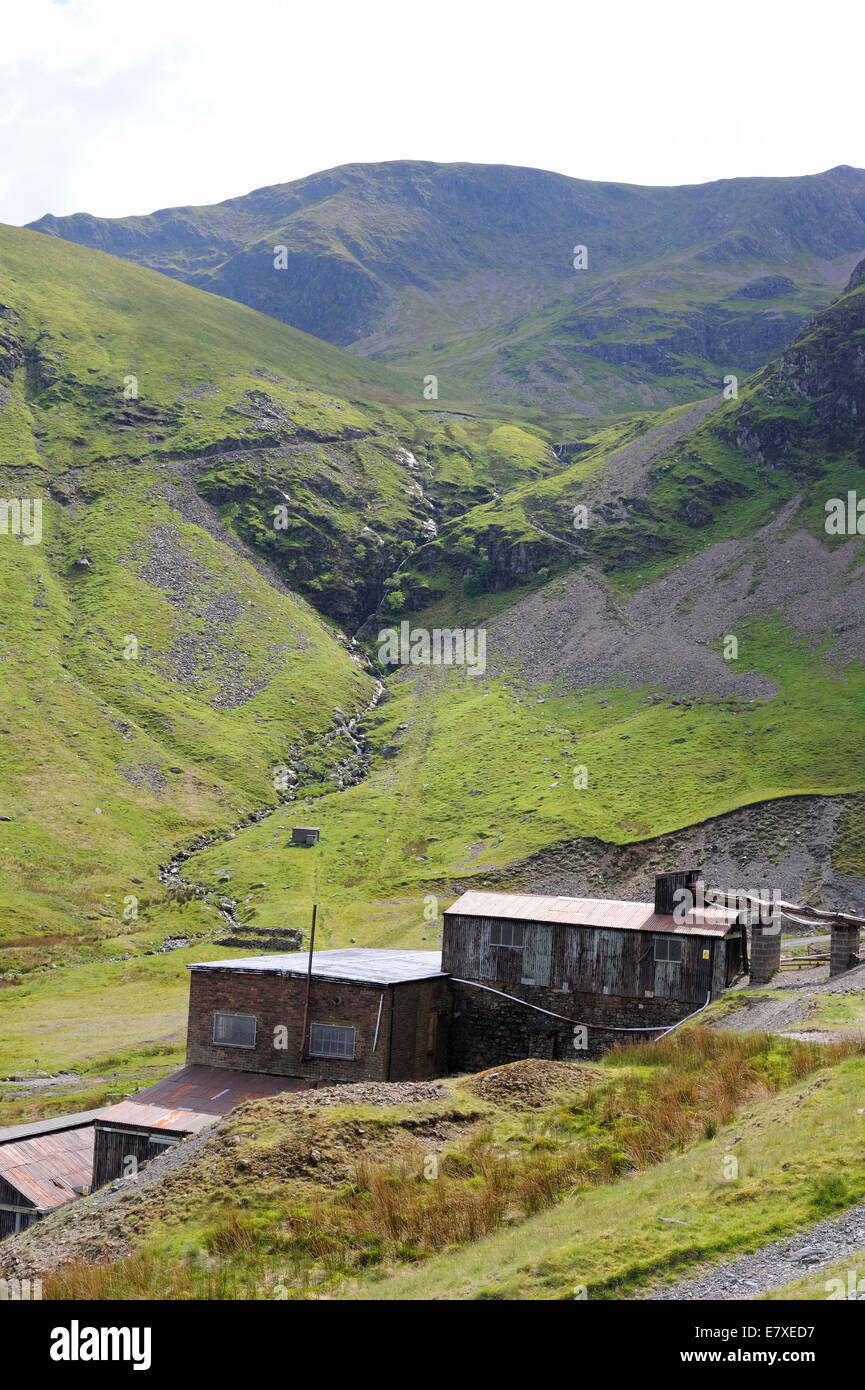 Godescope mines, an old abandoned mine in the Coledale Valley Stock ...