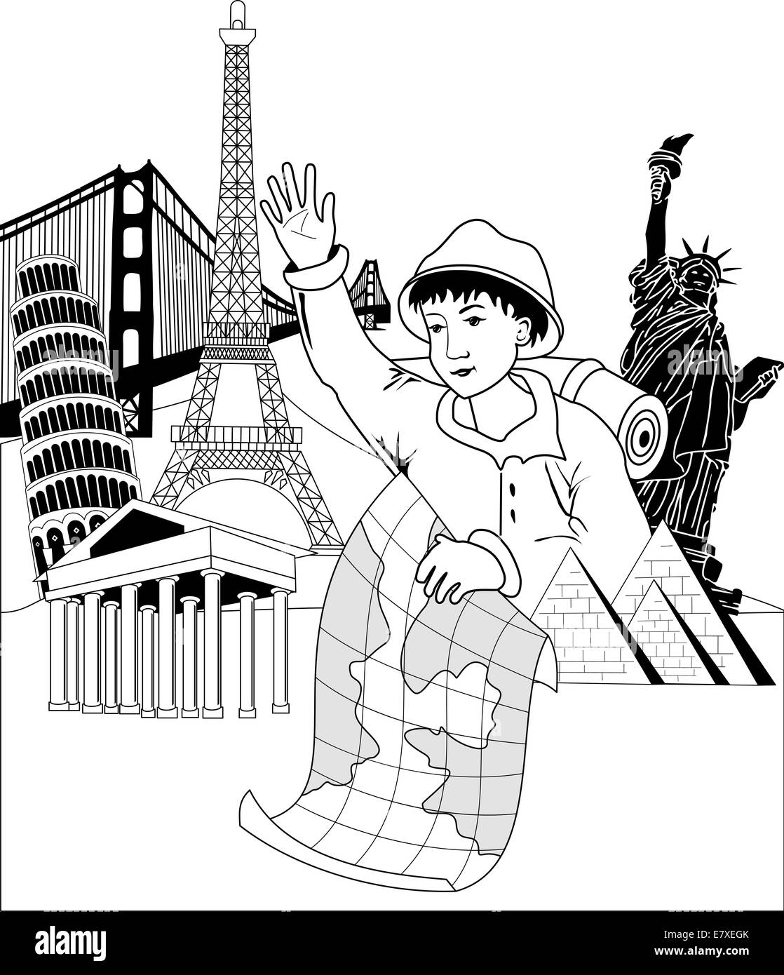 Bridge banner Black and White Stock Photos & Images - Alamy