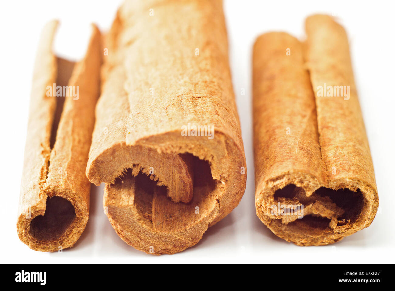 Beautiful photo cinnamon isolated on white background Stock Photo - Alamy