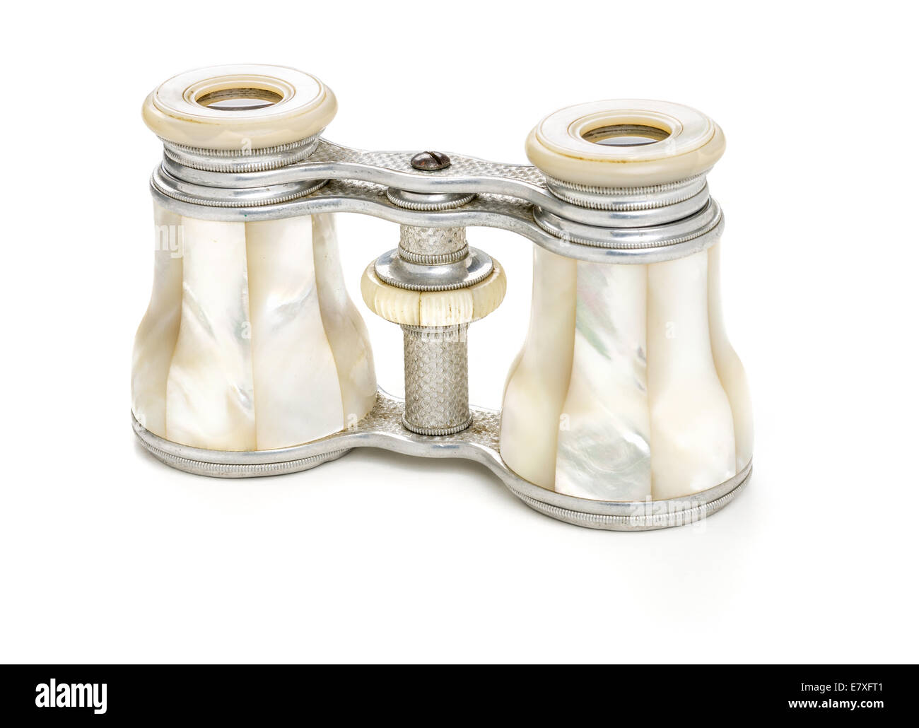 Antique opera glass with nacre Stock Photo - Alamy