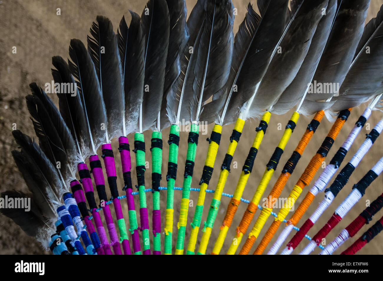Indian Feathers Background