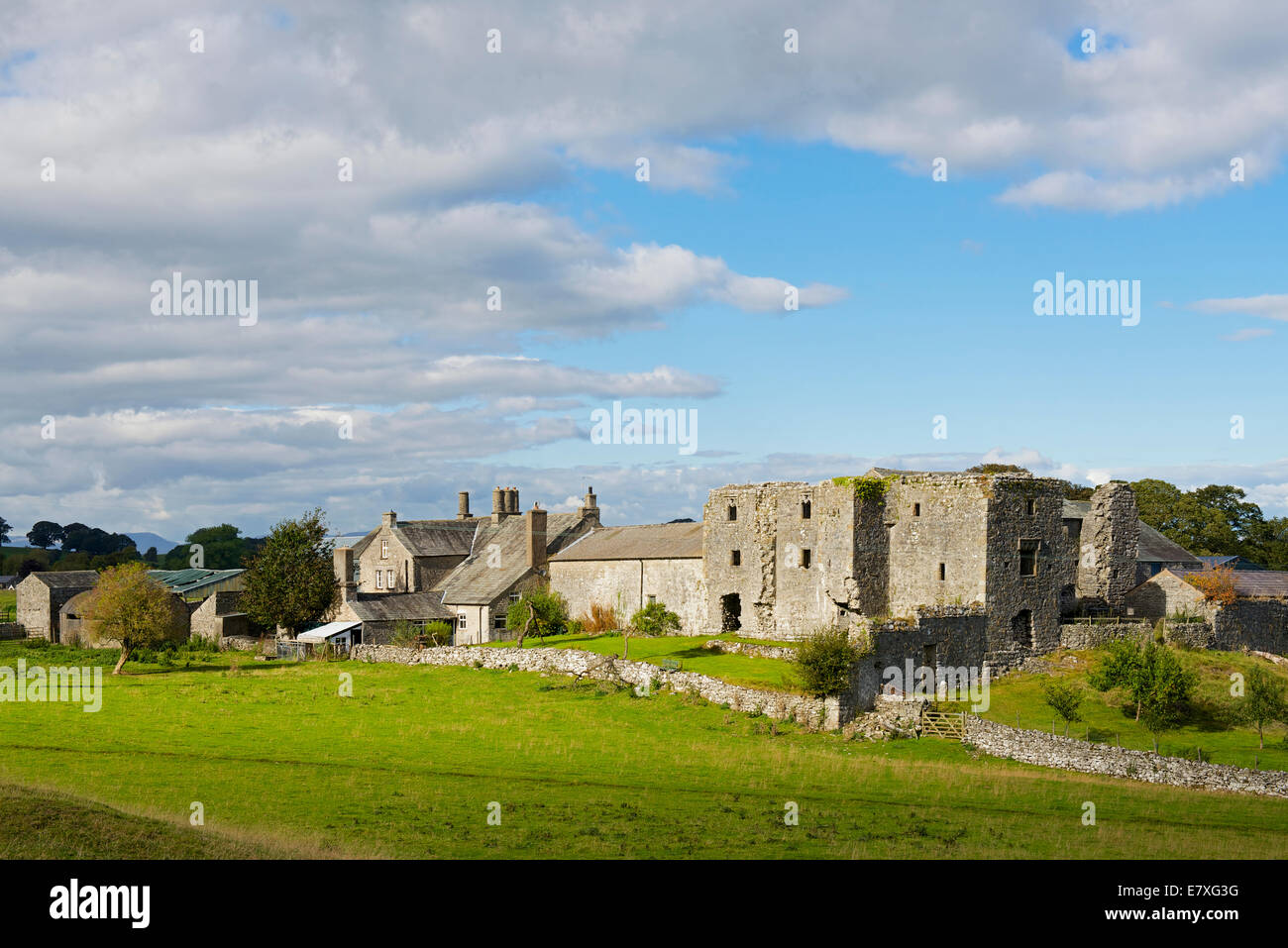 Beetham hall 15th century pele hi-res stock photography and images - Alamy