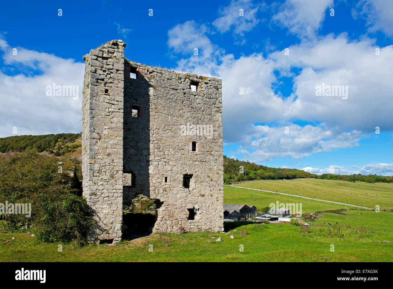 Arnside pele tower, South Lakeland, Cumbria, England UK Stock Photo - Alamy