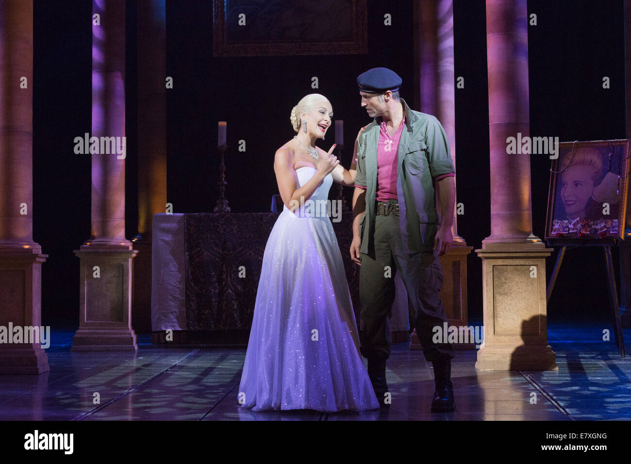 Photocall for the Evita Musical at the Dominion Theatre, London. Marti ...
