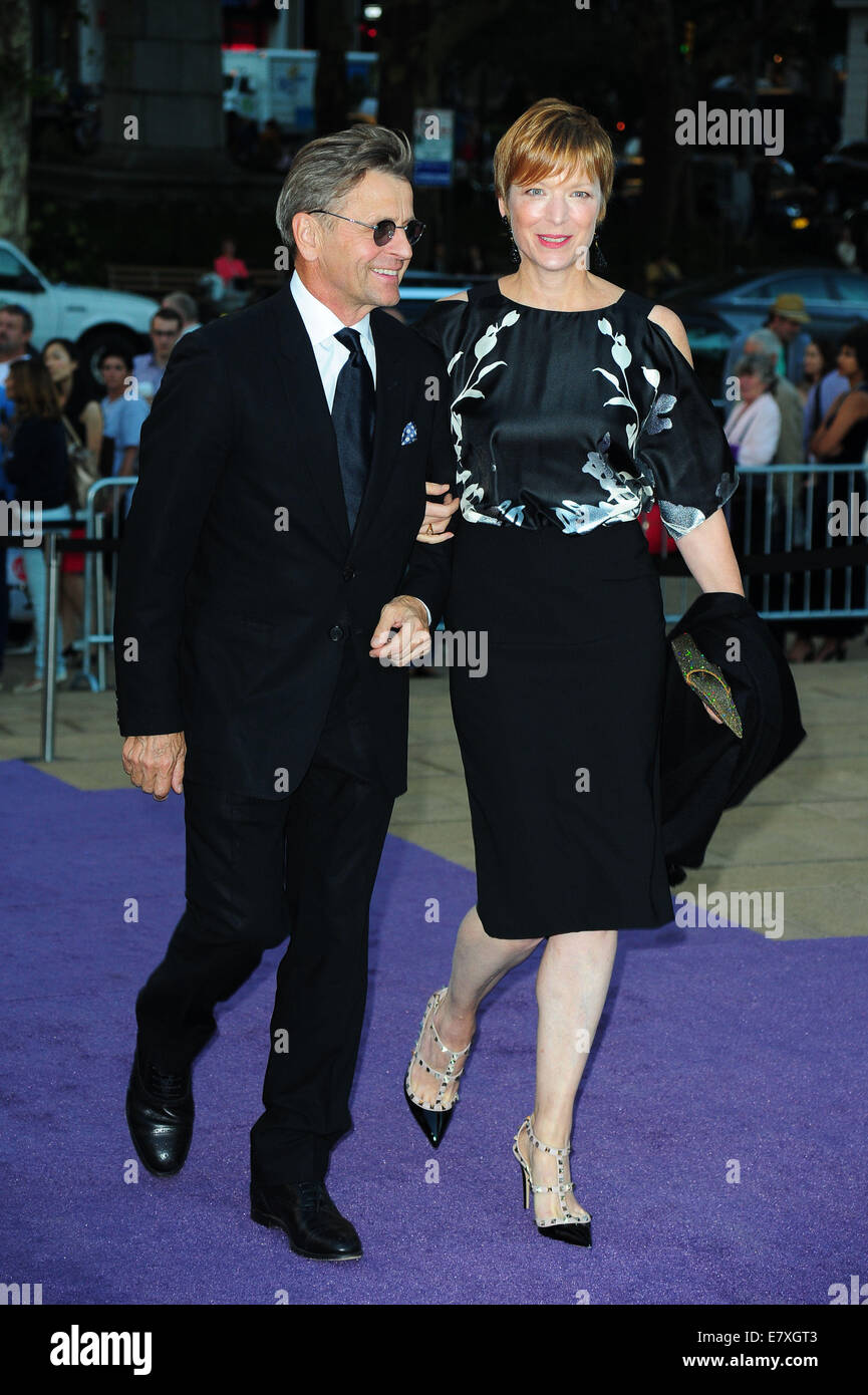 New York, NY. 23rd September 2014. Mikhail Baryshnikov amd Lisa ...