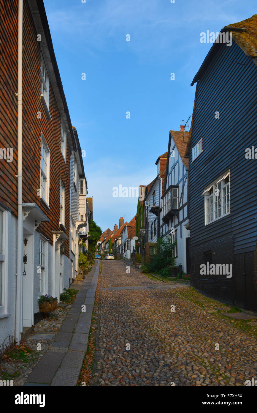 Mermaid Street, Rye, East Sussex Stock Photo - Alamy