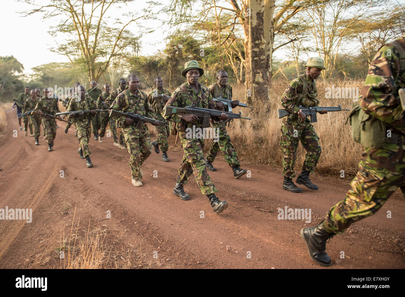 The Lewa Wildlife Conservancy serves as a refuge for endangered species ...