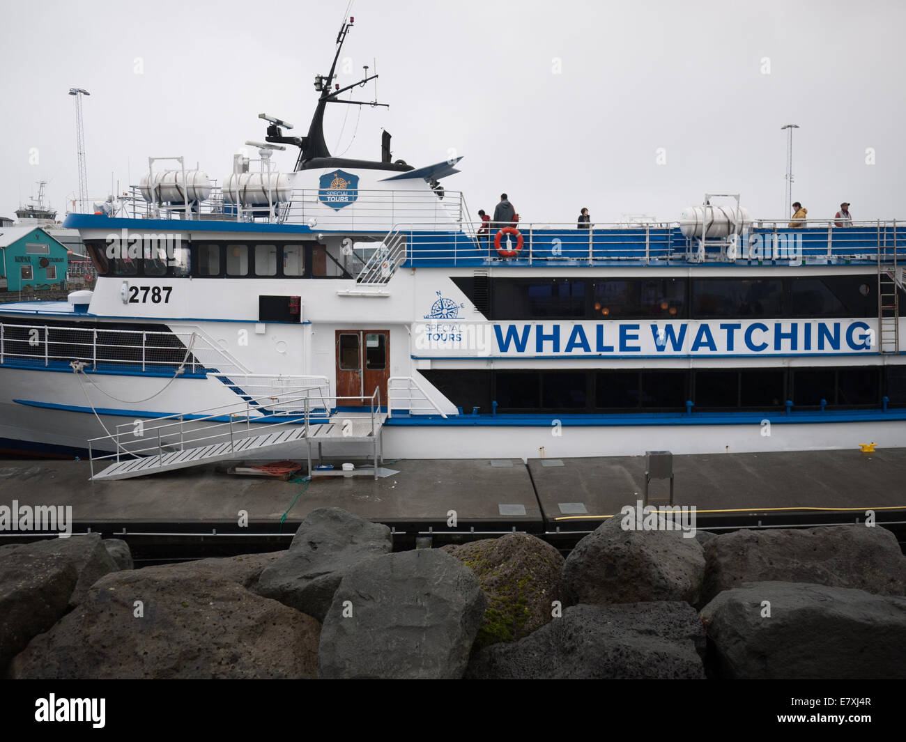 Whale watching boat hi-res stock photography and images - Alamy