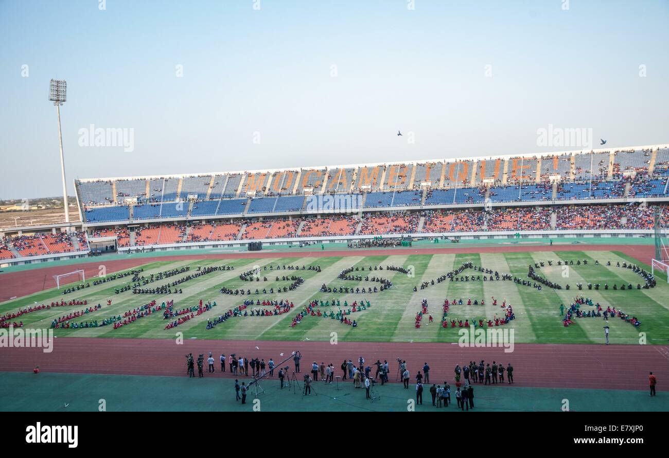 Maputo, Mozambique. 25th Sep, 2014. Soldiers of Armed Forces for the ...