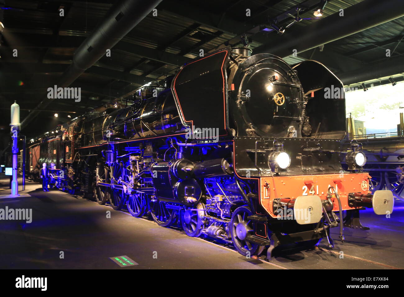 France, Haut Rhin, Mulhouse, La Cite du train, also called Musee ...