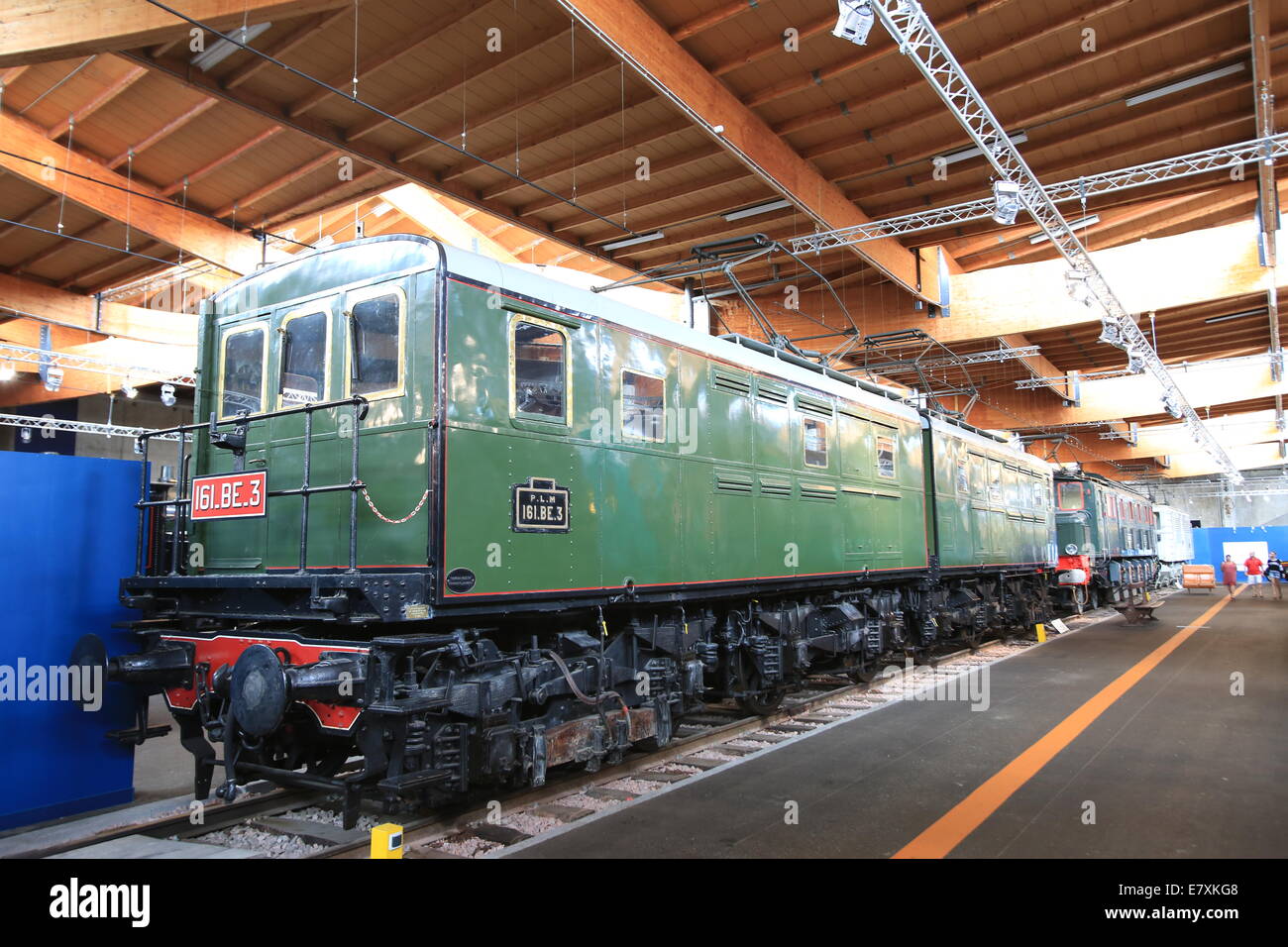 France, Haut Rhin, Mulhouse, La Cite du train, also called Musee ...