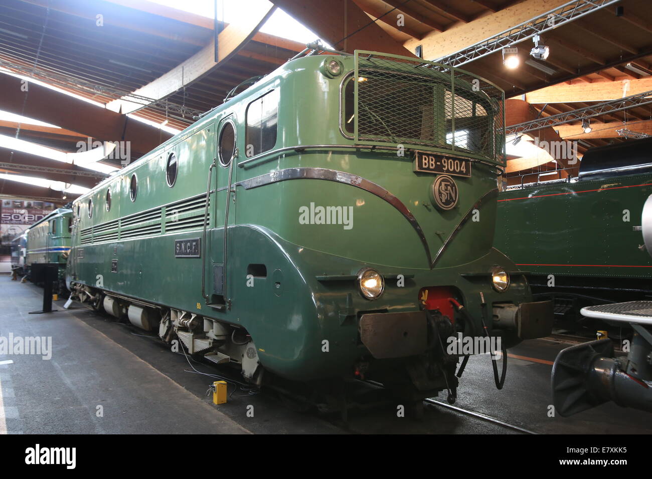 France, Haut Rhin, Mulhouse, La Cite du train, also called Musee ...