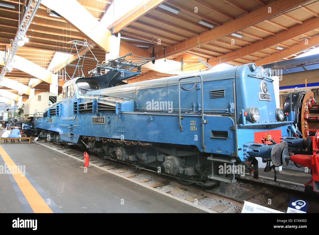 France, Haut Rhin, Mulhouse, La Cite du train, also called Musee ...