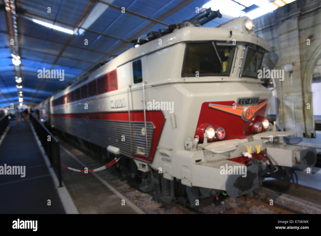 France, Haut Rhin, Mulhouse, La Cite du train, also called Musee ...