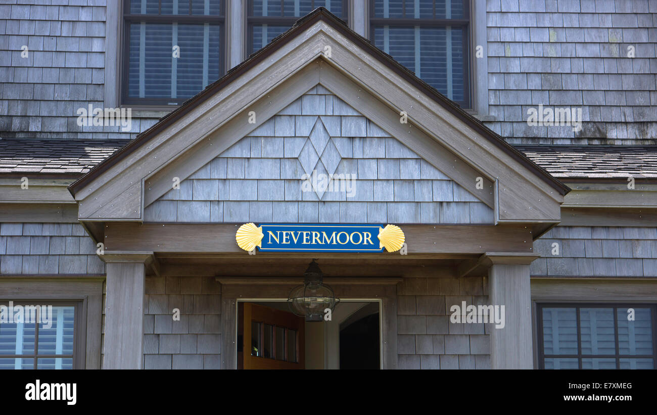 Nevermoor house, Nantucket Stock Photo - Alamy