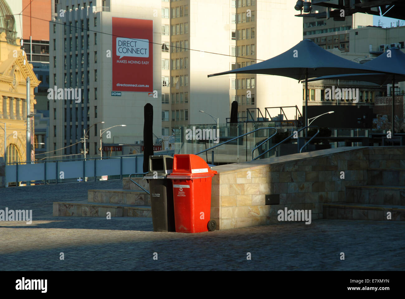 Federation square melbourne triangles hi-res stock photography and ...