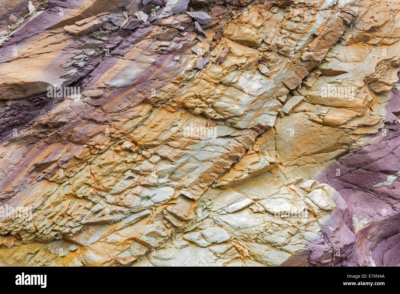 The calcite rock structure under the Hochkonig peak Stock Photo - Alamy