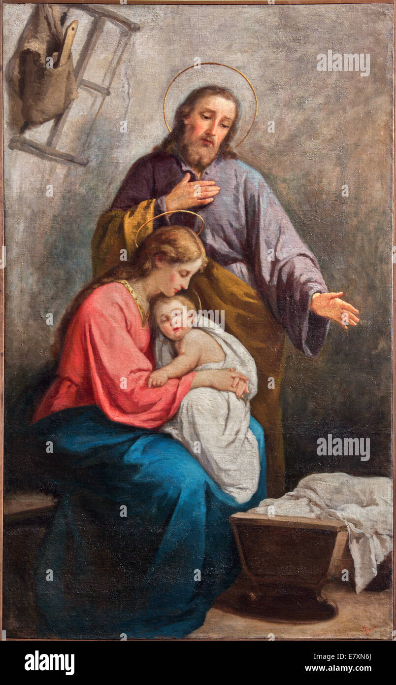 Holy family jesus joseph mary hi-res stock photography and images - Alamy