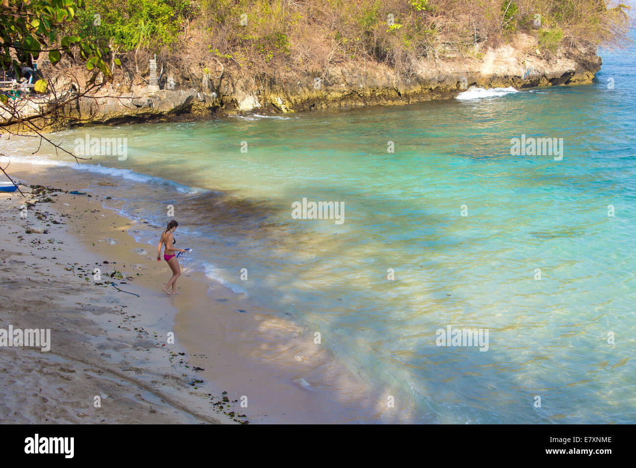 Lovely tropical beach Stock Photo - Alamy