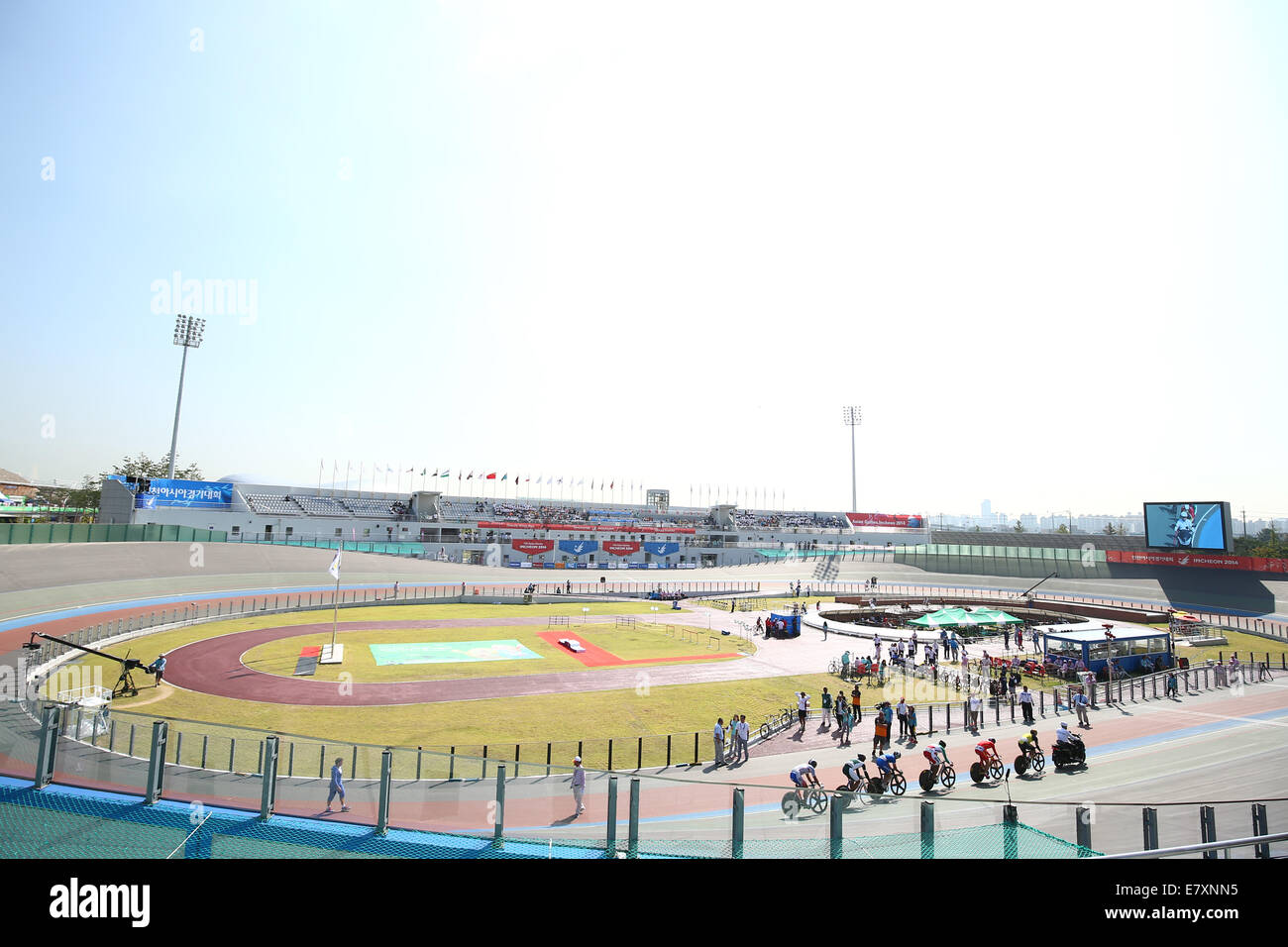 Incheon, South Korea. 25th Sep, 2014. Incheon International Velodrome ...