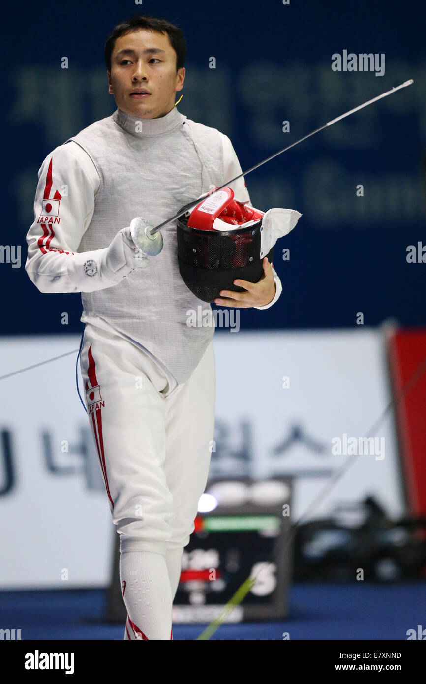 Incheon, South Korea. 25th Sep, 2014. Yuki Ota (JPN) Fencing : Men's ...