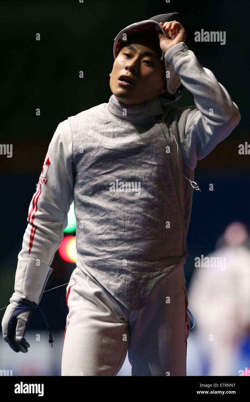 Incheon, South Korea. 25th Sep, 2014. Yuki Ota (JPN) Fencing : Men's ...