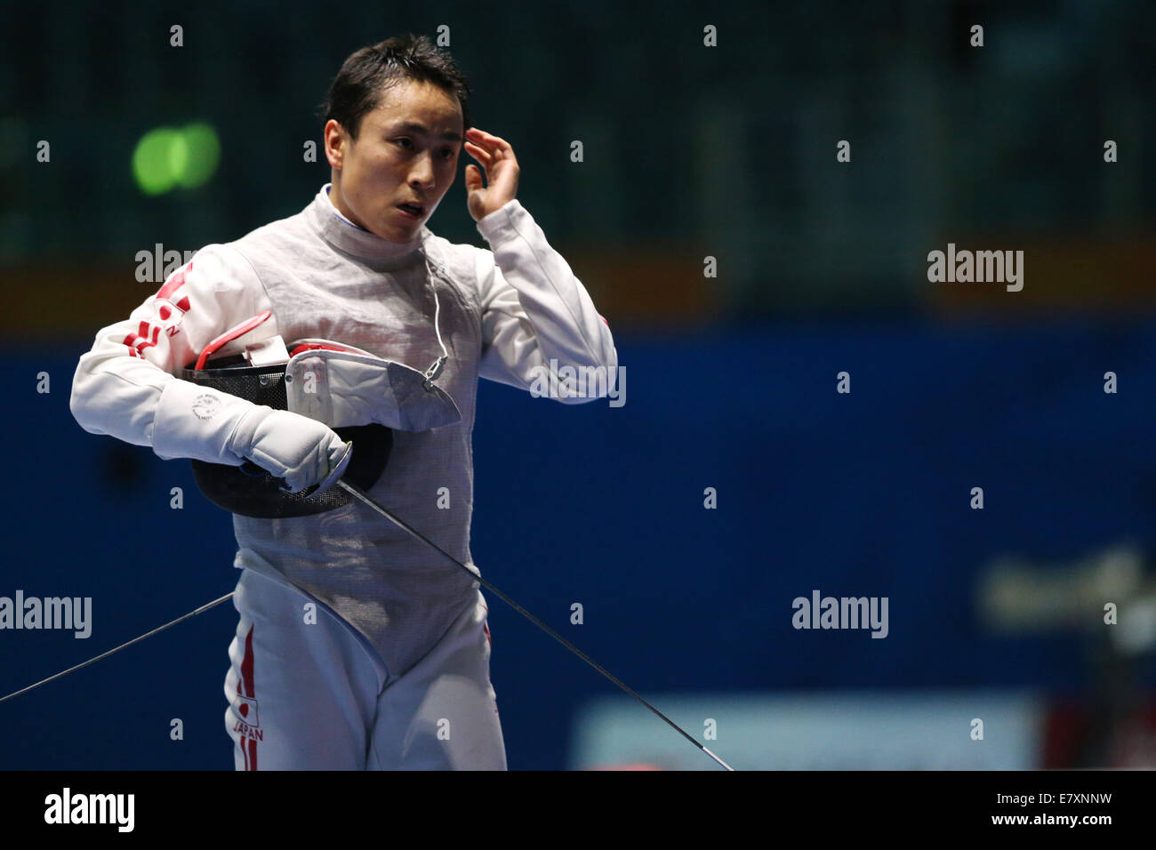 Incheon, South Korea. 25th Sep, 2014. Yuki Ota (JPN) Fencing : Men's ...
