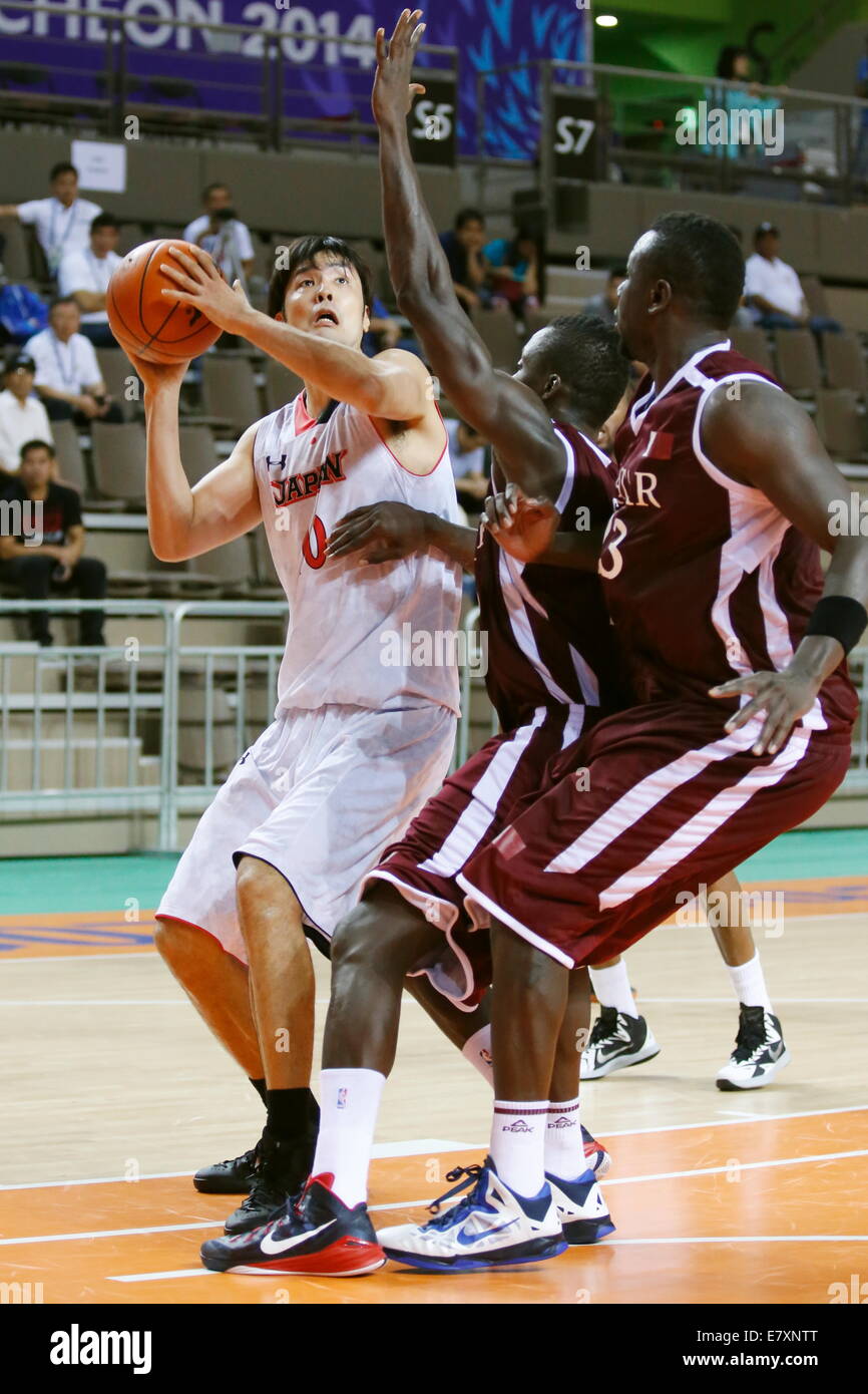 Incheon, South Korea. 25th Sep, 2014. Kosuke Takeuchi (JPN) Basketball ...