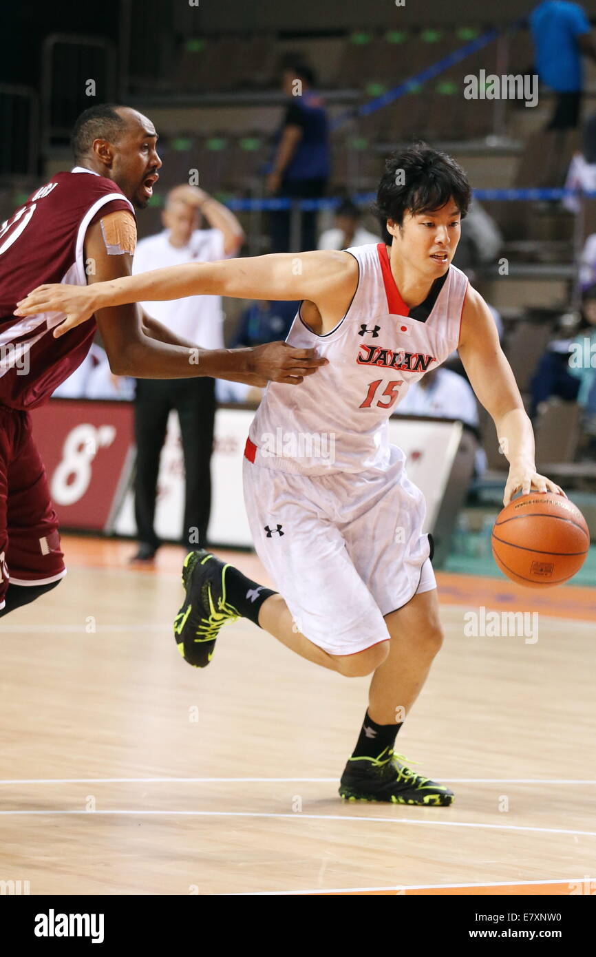 Incheon, South Korea. 25th Sep, 2014. Joji Takeuchi (JPN) Basketball ...