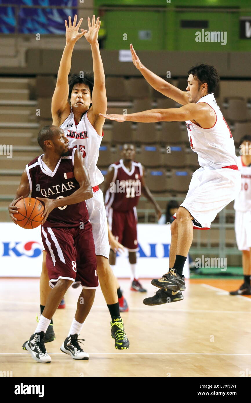 Incheon, South Korea. 25th Sep, 2014. Joji Takeuchi (JPN) Basketball ...