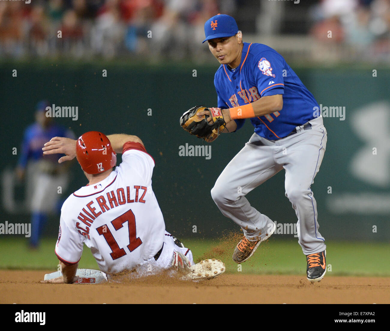 Washington, DC, USA. 25th Sep, 2014. Washington Nationals center ...