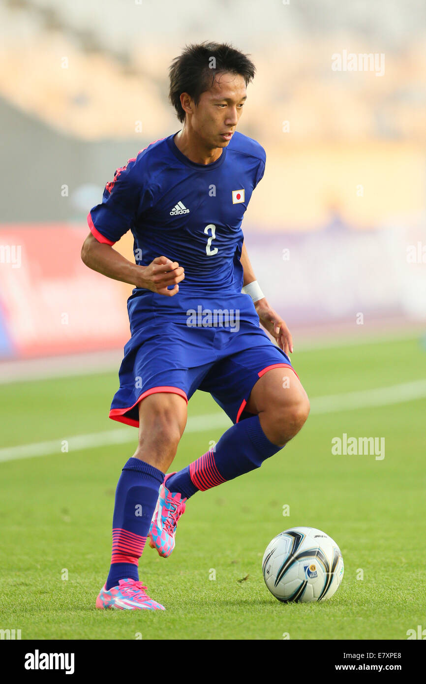 Incheon, South Korea. 25th Sep, 2014. Sei Muroya (JPN) Football/Soccer ...